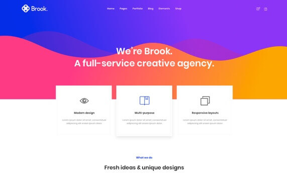 Home Preview || Creative Multipurpose Bootstrap4 Template