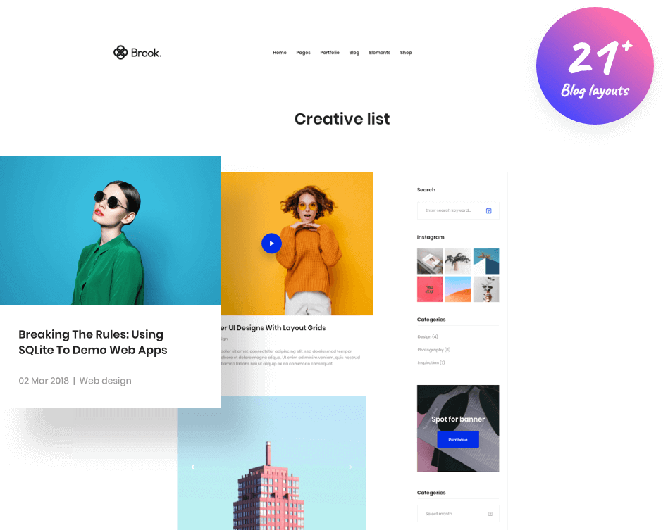 Home Preview || Creative Multipurpose Bootstrap4 Template