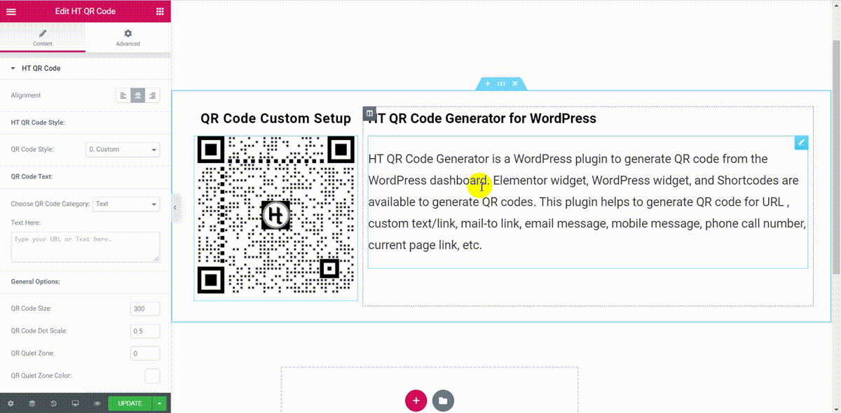 HT QRCode Generator