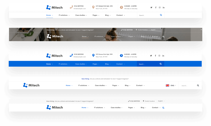 Mitech - Technology IT Solutions HTML Template